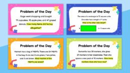 Check Out These 50 Third Grade Math Word Problems of the Day