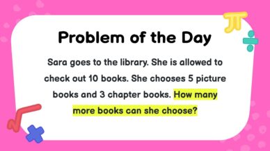 Check Out These 50 Second-Grade Math Word Problems of the Day