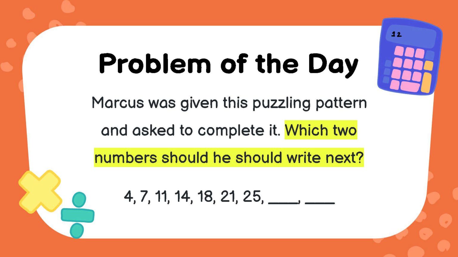 Check Out These 50 Fourth Grade Math Word Problems of the Day