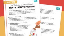10 Steps For Building A School Based Mental Health Program