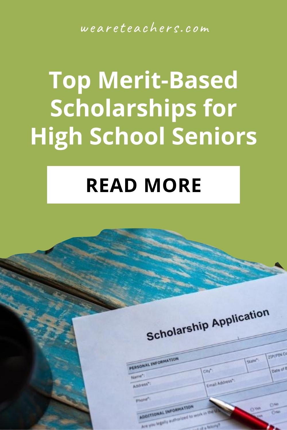 Best Merit-Based Scholarships for High School Seniors