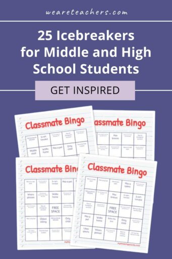 25 High School and Middle School Icebreakers That Actually Work