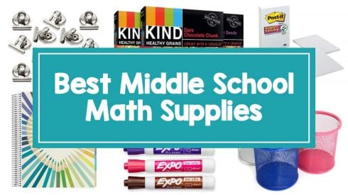 15 Items All Middle School Math Classrooms Need - We Are Teachers