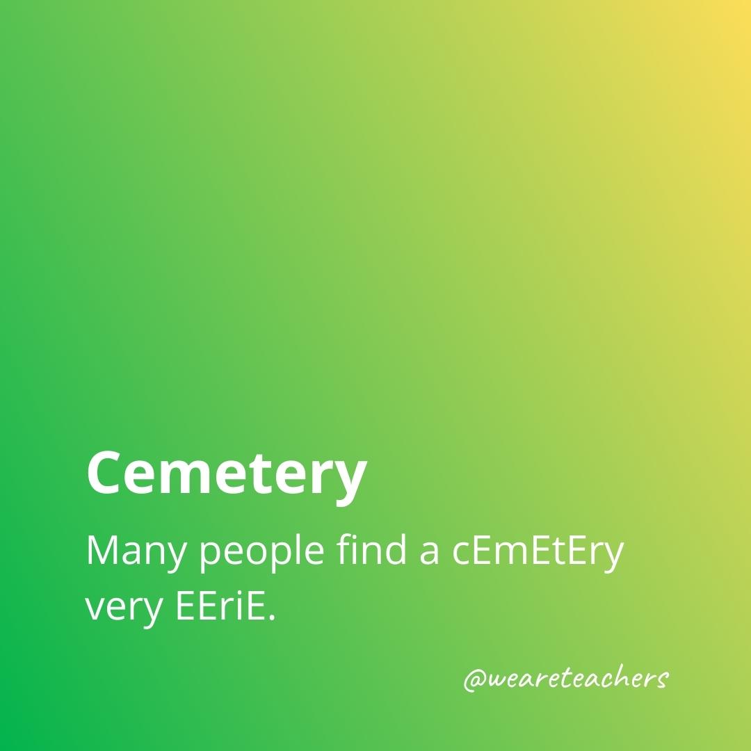 List of Commonly Misspelled Words and Tricks for Remembering Them