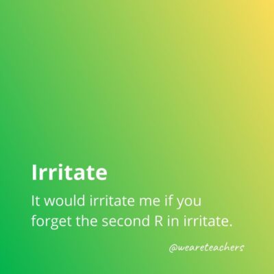 List of Commonly Misspelled Words and Tricks for Remembering Them