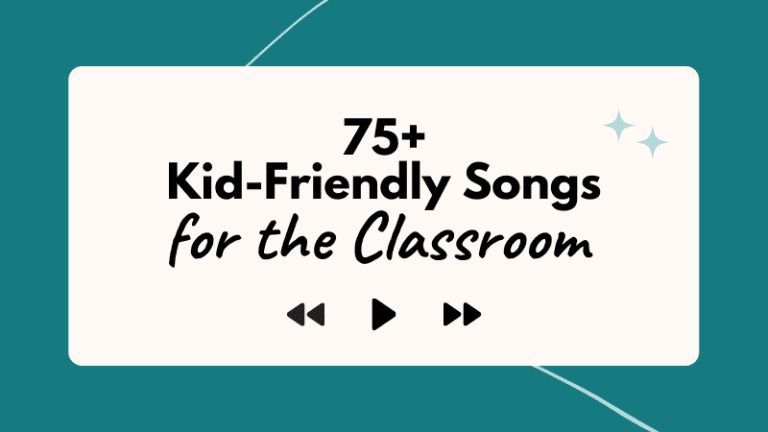 The Big List of School-Appropriate Songs To Keep Kids Motivated