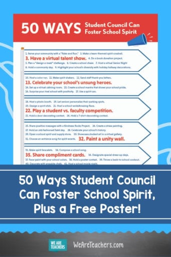 50 Tips, Tricks, and Ideas for Building School Spirit