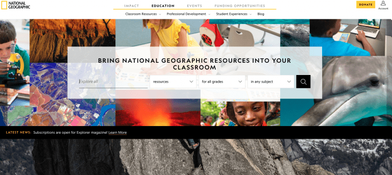 The Best Science Websites for Elementary School Students