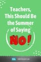 10 Things I'm Absolutely Not Going to Do on Summer Break