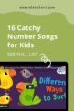 Number Songs for Kids in the Classroom and at Home!
