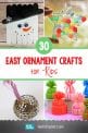 30 Easy Ornament Crafts for Kids That Parents Will Love to Display
