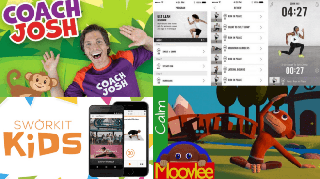 PE Apps and Online Resources to Keep Kids Moving At Home