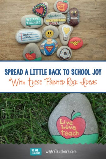 Spread a Little Back to School Joy With These Painted Rock Ideas