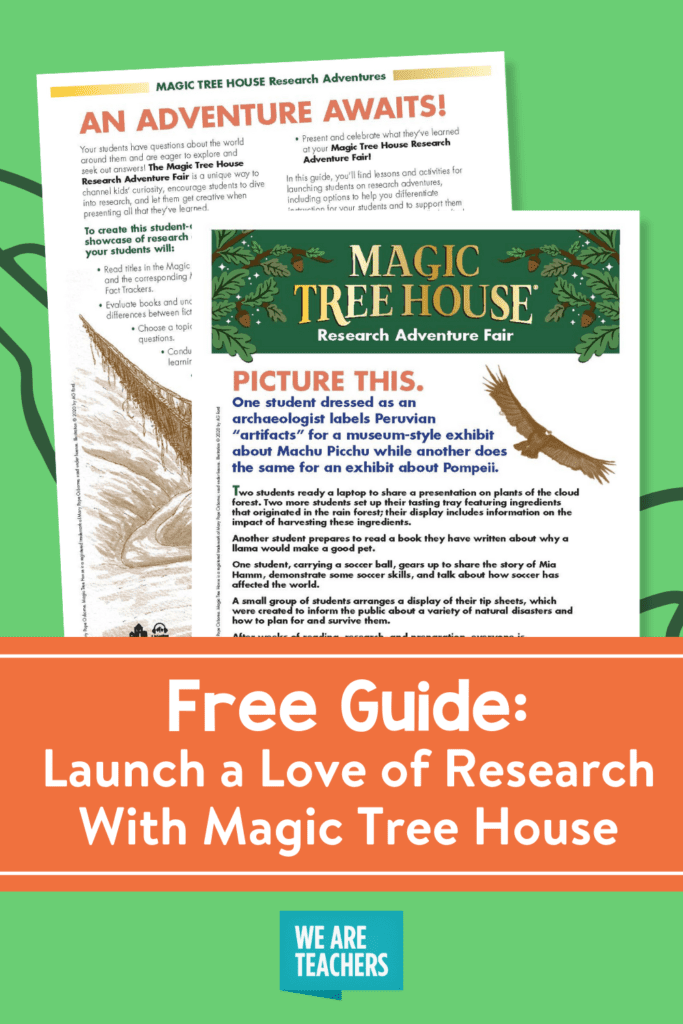 Host a Magic Tree House Adventure Fair with this Free Guide!