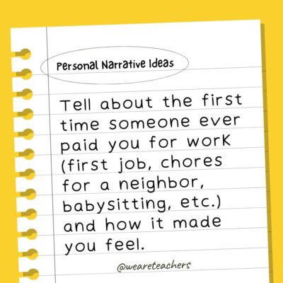 65 Engaging Personal Narrative Ideas for Kids and Teens