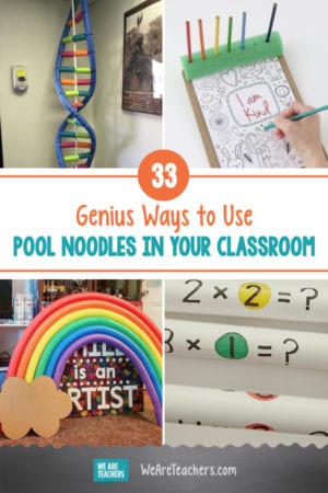 Pool Noodle Uses for the Classroom - 33 Brilliant Ideas