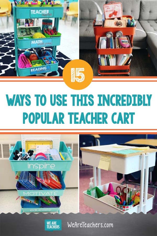 All The Best Ways To Use A Teacher Cart | WeAreTeachers