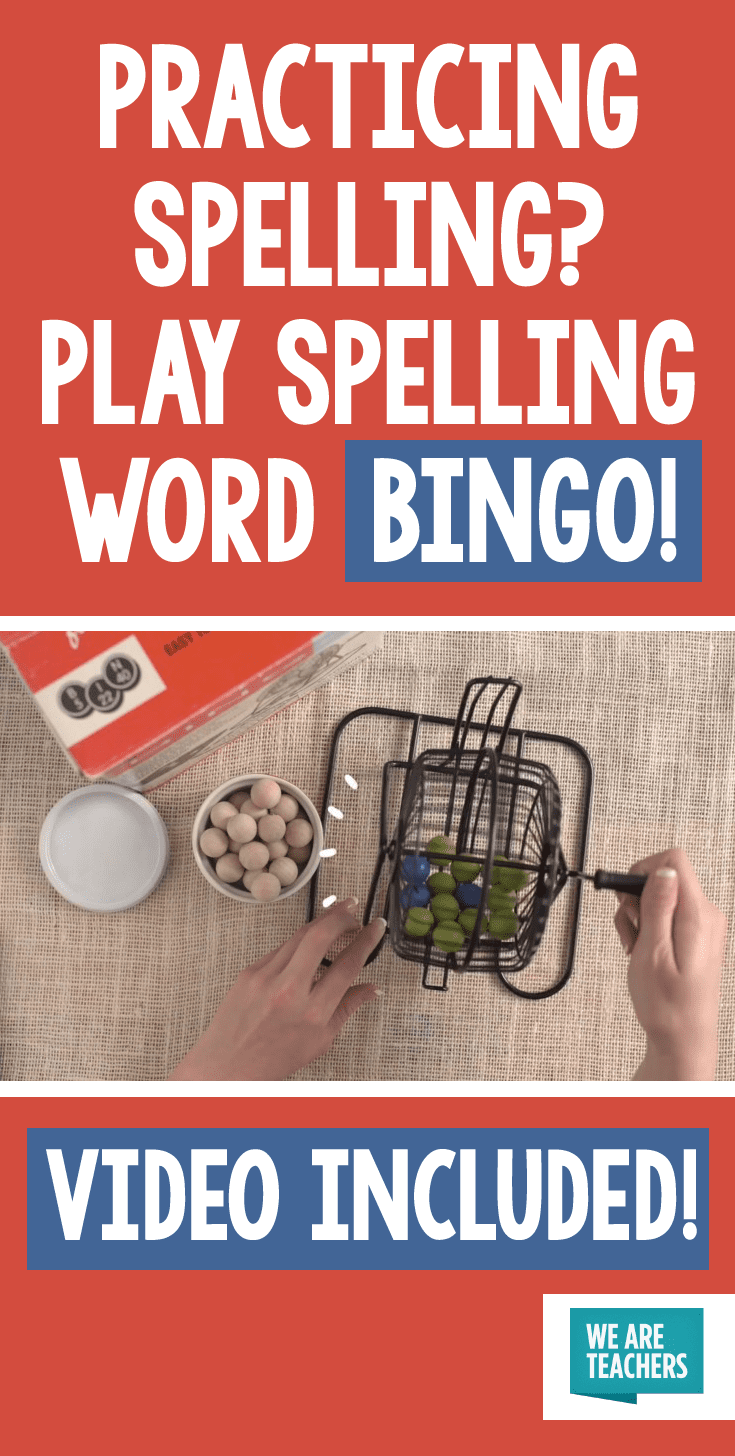 How to Play Spelling Word Bingo in Your Elementary Classroom