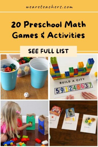 Preschool Math Games and Activities to Engage Young Learners