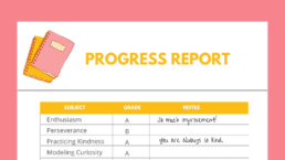 I Created an Alternative Progress Report To Show My Student's Growth