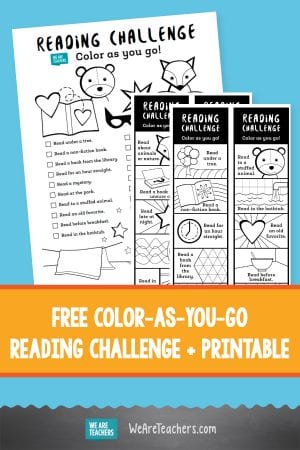 Complete This Color-as-You-Go Reading Challenge