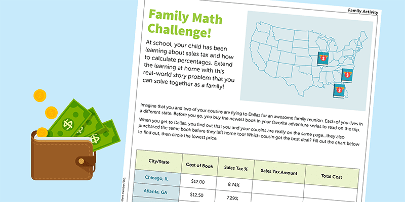 Adventures in Math: Real-world math and money activities for K—8