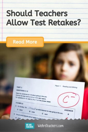 Should Teachers Allow Test Retakes or Not? -- WeAreTeachers