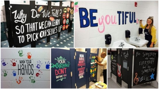 25 School Bathrooms That Will Inspire Students Every Day