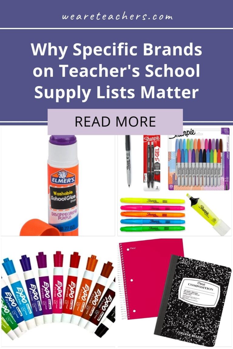 Why Teachers Request These Specific School Supplies - WeAreTeachers