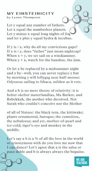 50 Science Poems for Students of All Ages - We Are Teachers