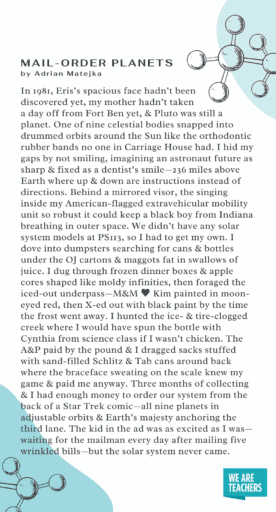 50 Science Poems for Students of All Ages - We Are Teachers