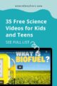 35 Resources For Free Science Videos For the Classroom And Beyond