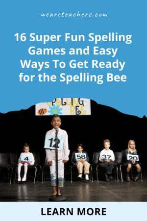 Fun Spelling Games To Prepare Your Students for the Spelling Bee
