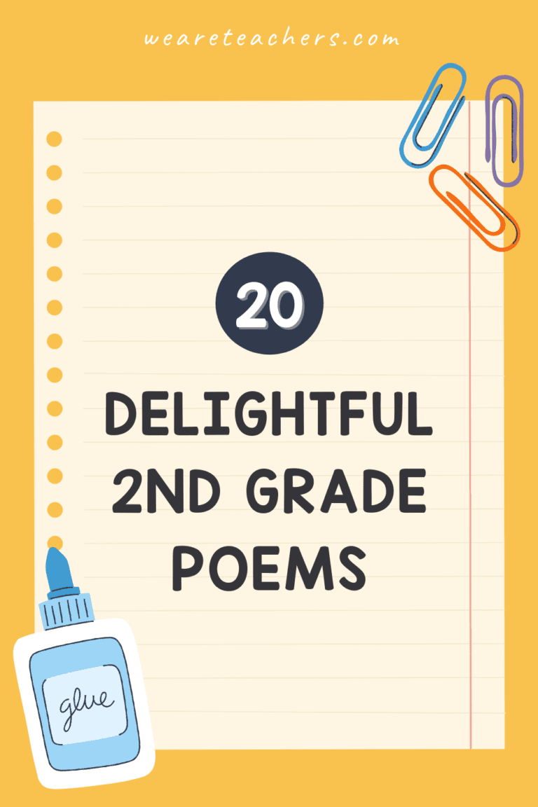 2nd Grade Poems To Share with Kids and Students of All Reading Levels