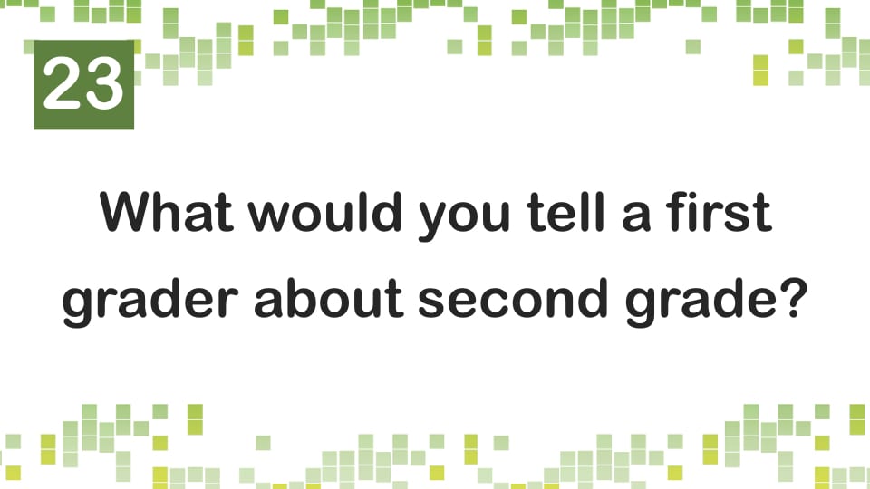 1st Grade Writing Prompts
