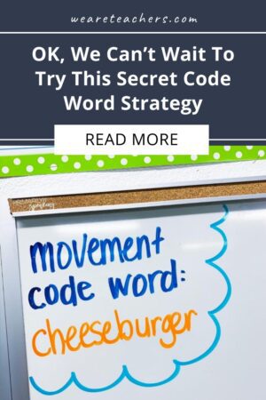 This Code Word Strategy Has Our Attention