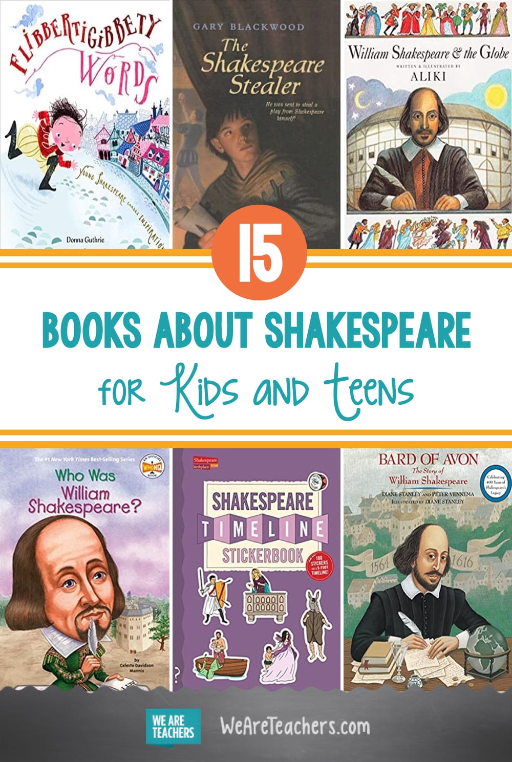15 Engaging Books About Shakespeare For Kids and Teens