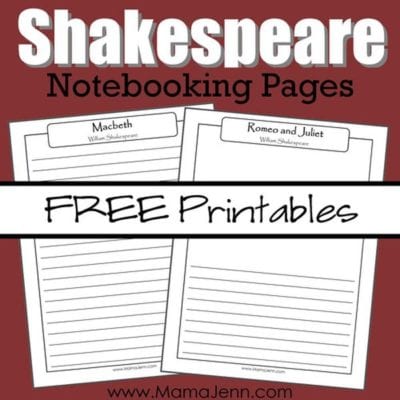 30 Shakespeare Activities and Printables for the Classroom