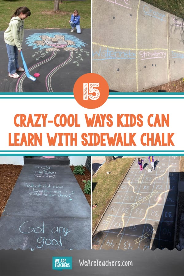 Best Sidewalk Chalk Activities for Learning - WeAreTeachers