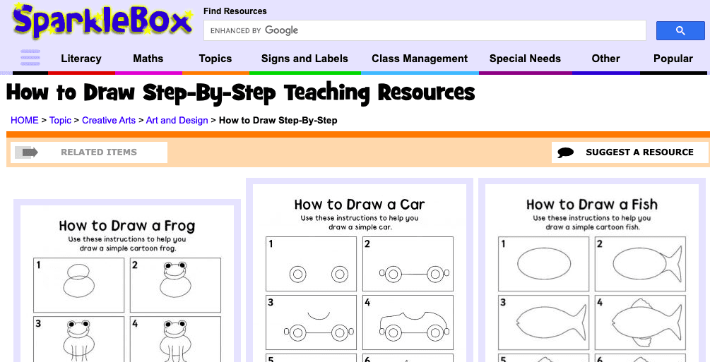 Best Websites for Teaching & Learning Drawing - We Are Teachers