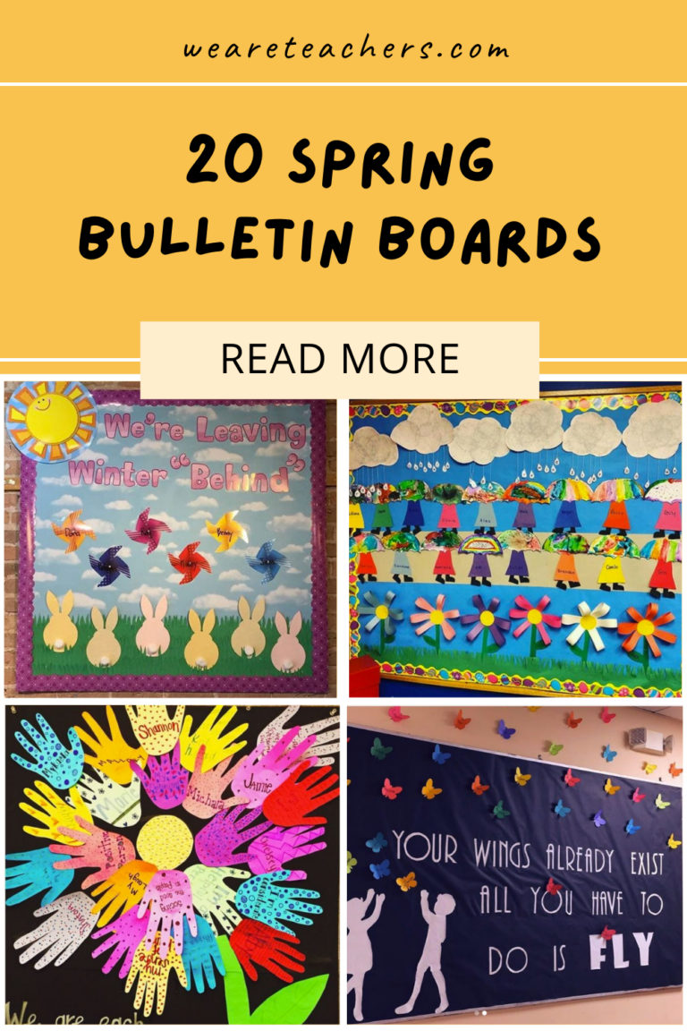 20 Spring Bulletin Boards To Brighten Your Classroom - We Are Teachers