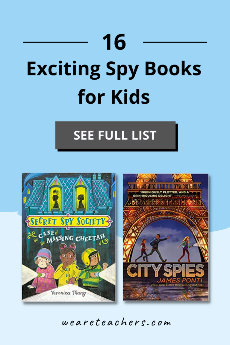 16 Exciting Spy Books for Kids - We Are Teachers