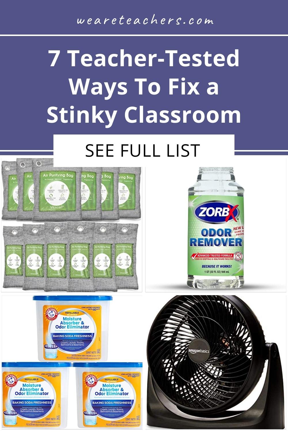 8 Teacher-Tested Ways To Fix a Stinky Classroom