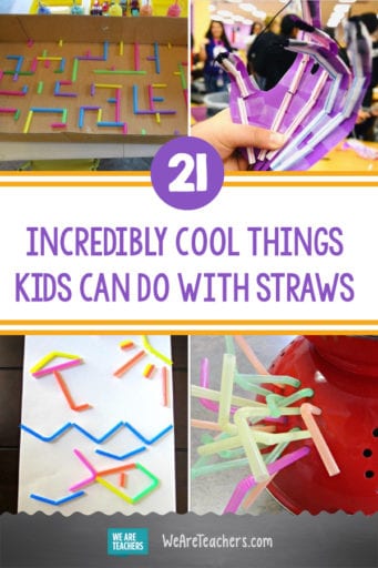 21 Straw Activities for Learning and Fun | WeAreTeachers