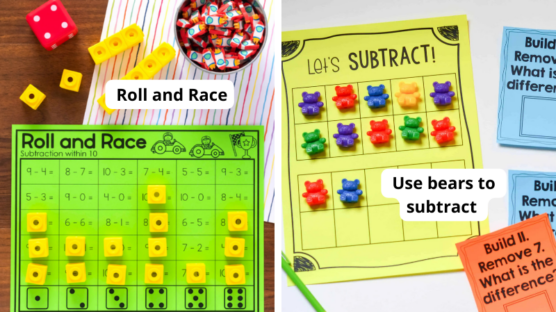 28 Fun Subtraction Activities Kids and Teachers Will Love