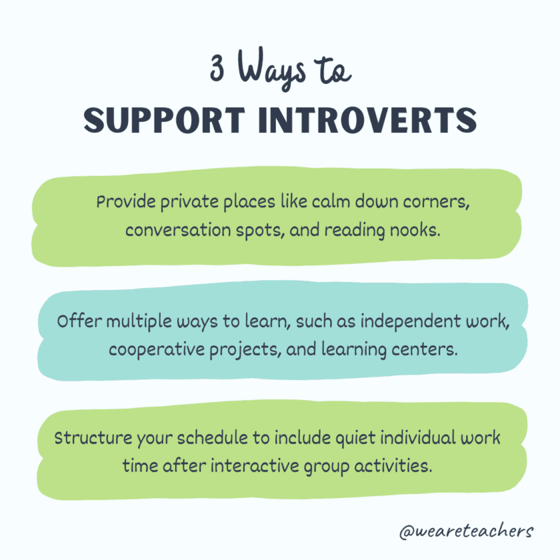 10 Ways To Support Introverts in the Classroom - We Are Teachers 10 Ways To Support Introverts in the Classroom - We Are Teachers