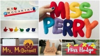 The Best Teacher Name Signs For Every Kind of Classroom and Educator