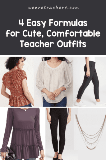 4 Easy Formulas for Cute, Comfortable Teacher Outfits