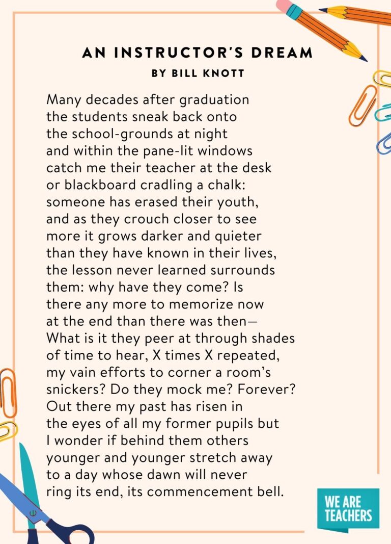 22 Best Poems About Teaching That Nail Classroom Life