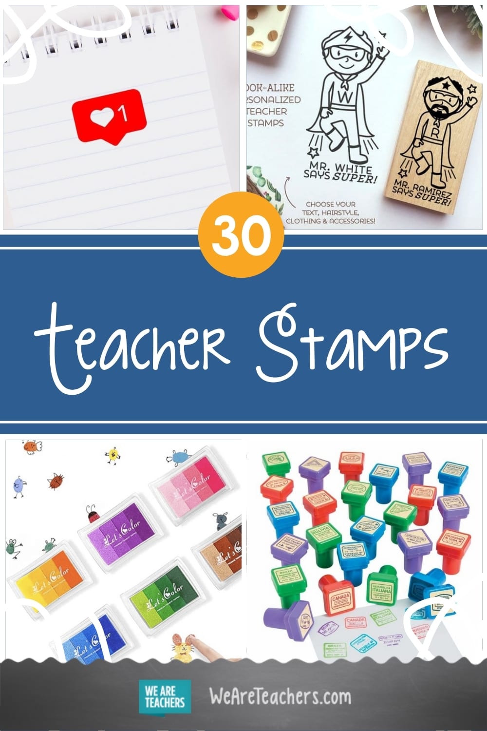 The Best Teacher Stamps to Make Grading and Classroom Life Easier